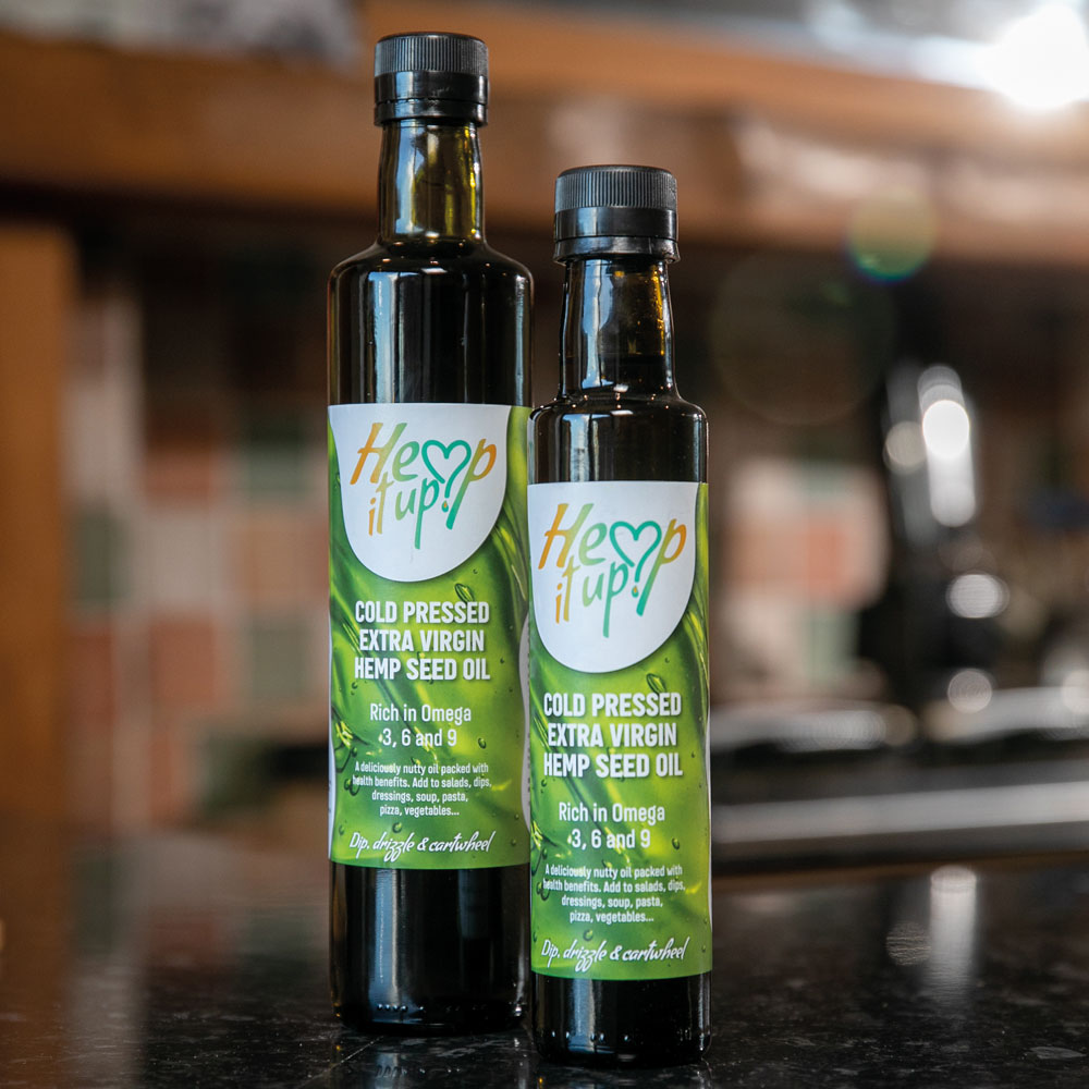 Hemp it Up | Hemp Seed Oil | Grown in North East Scotland